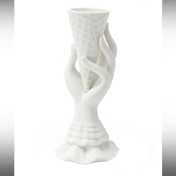 Jonathan Adler | Accents | Elegant White Ceramic Hand Sculpture | Poshmark